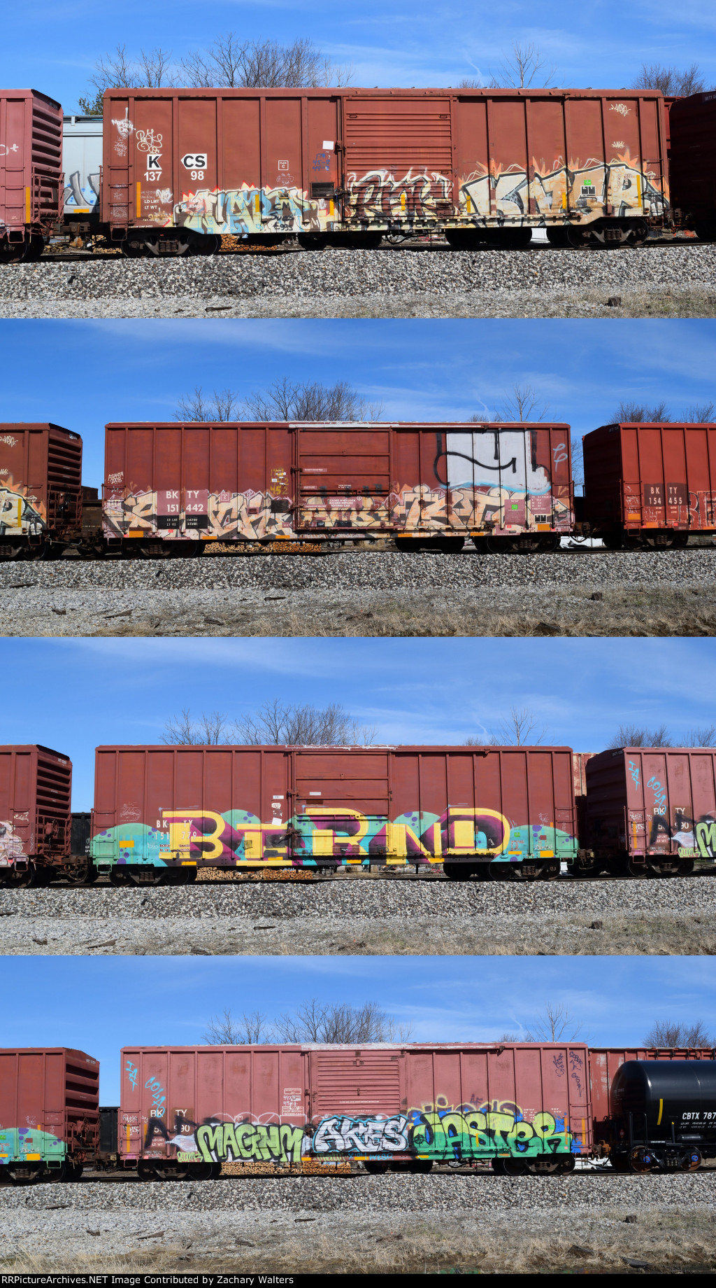 KCS and BKTY Boxcars
